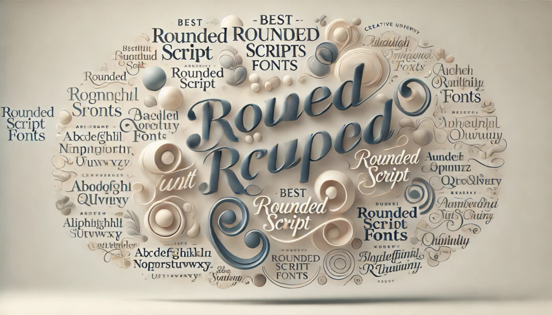 Best Rounded Script Fonts - Find Your Font