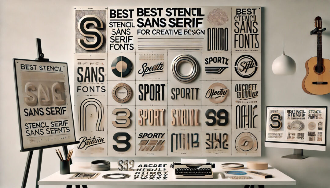 Best Stencil Sans Serif Fonts for Creative Design - Find Your Font